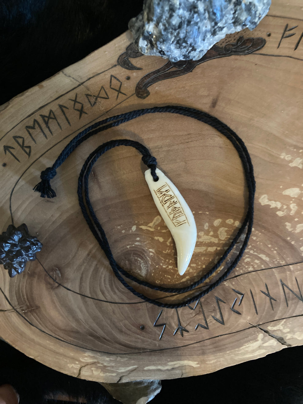 Orkney Bear Tooth Rune Pendant – Norse Imports LLC