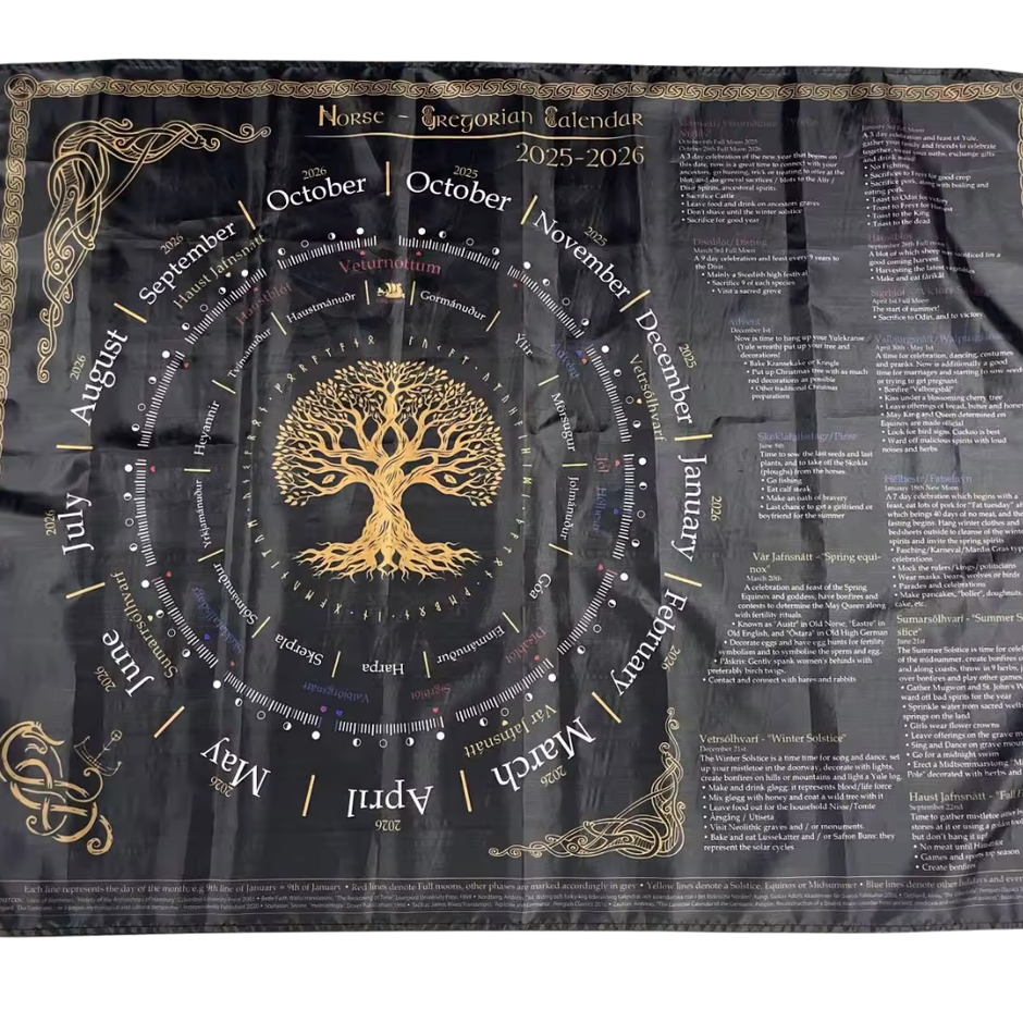 Norse Pagan Calendar & Historically Based Holidays – Norse Imports LLC