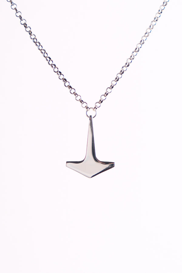 Silver Thor's Hammer Necklace- Fitjar Archeological Replica – Norse ...